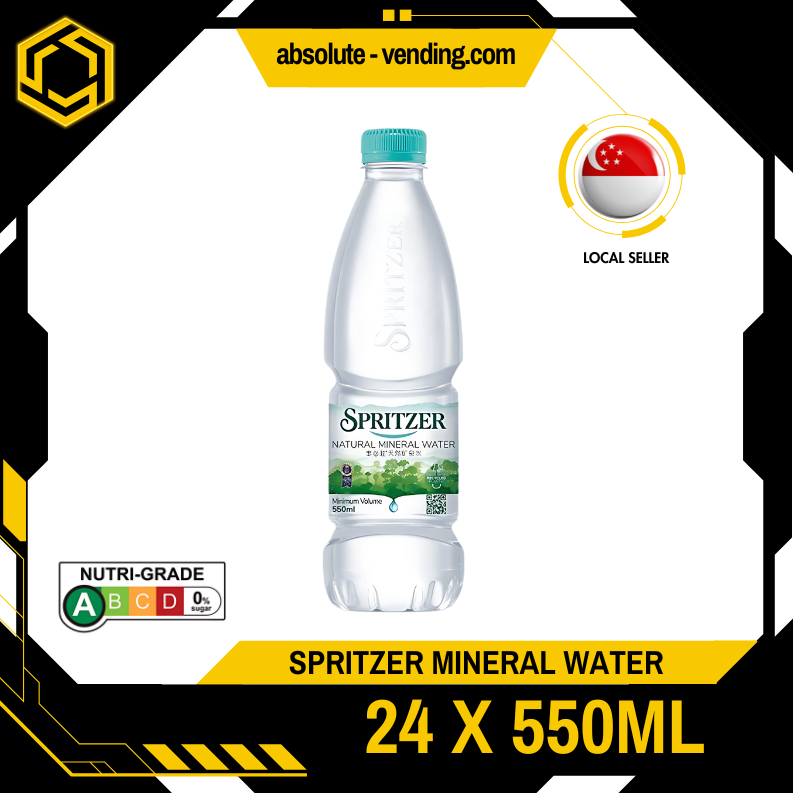 SPRITZER Natural Mineral Water 550ML X 24 (BOTTLE) | Shopee Singapore