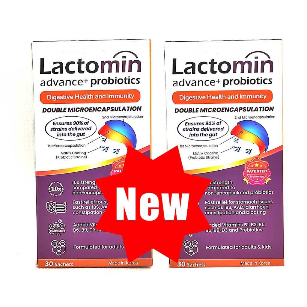 [2 BOXES]Lactomin Advance+ Probiotics 30's Exp 2027 | Shopee Singapore