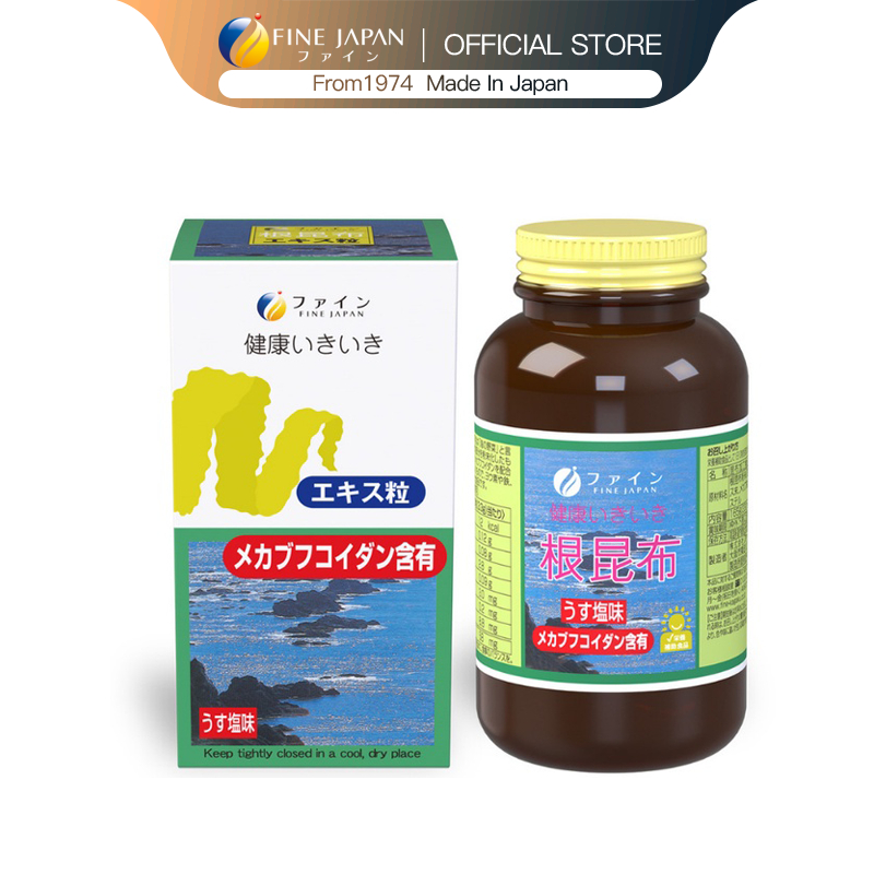 [Fine Japan] Kelp Root Extract Tablets Detox Digestion Immune Vitamin ...