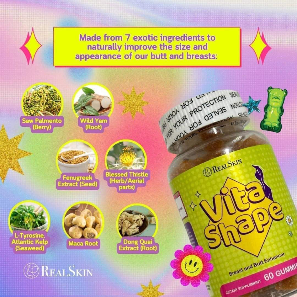 Vita Shape by Real Skin 60s gummies (SG Ready Stock) | Shopee Singapore