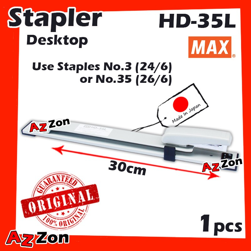 [PRE-ORDER] MAX Stapler HD-35L Stapler 100% Genuine MAX Product MADE IN ...