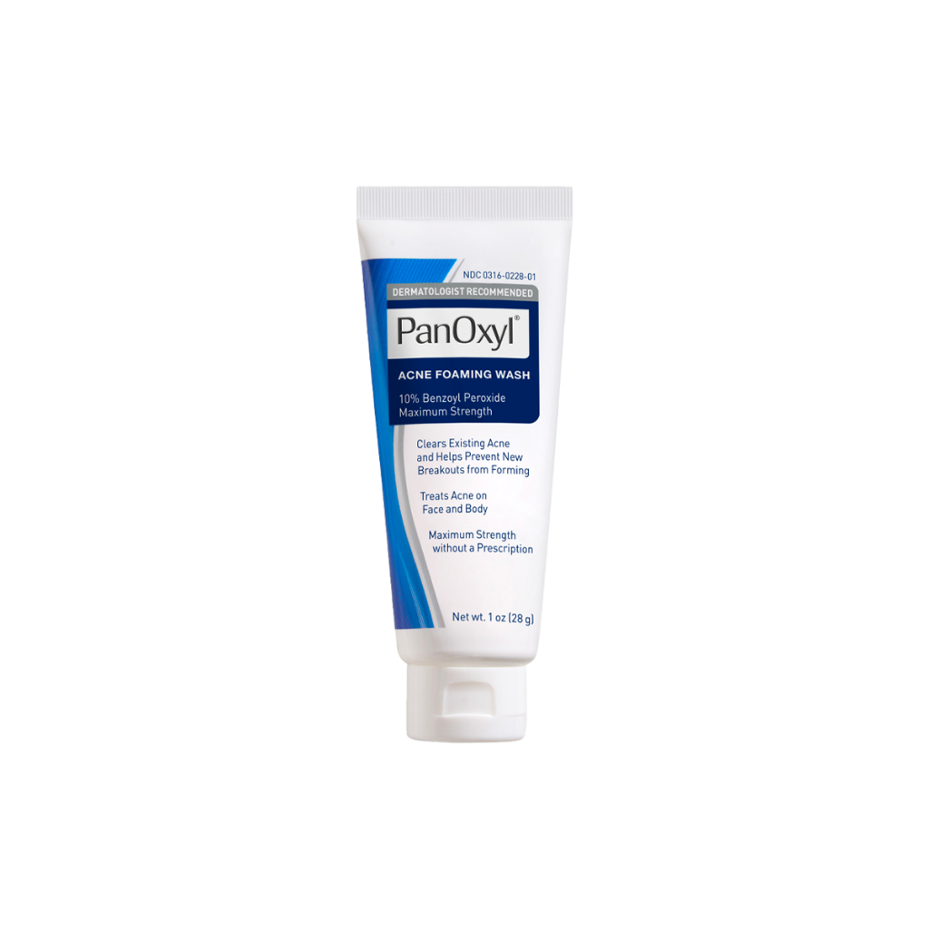 PanOxyl Acne Wash Benzoyl Peroxide (4% Daily Control, 10% Maximum ...