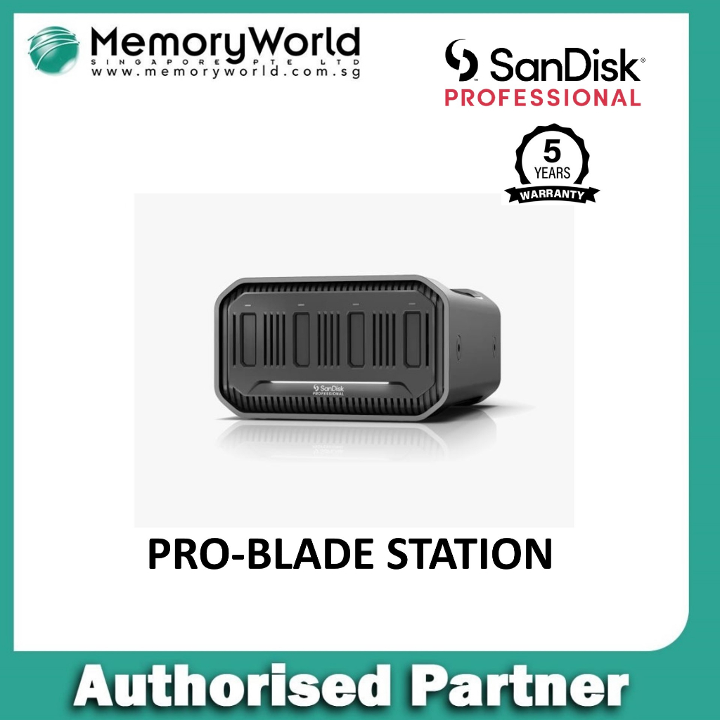SanDisk Professional PRO-BLADE STATION 5 years warranty | Shopee Singapore