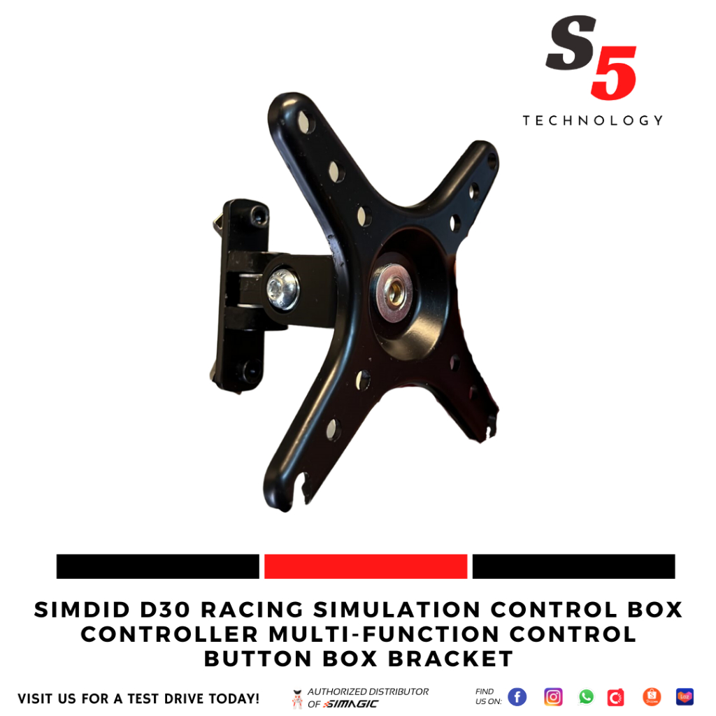 SIMDID D30 Racing Simulation Control Button Box Bracket | Shopee Singapore