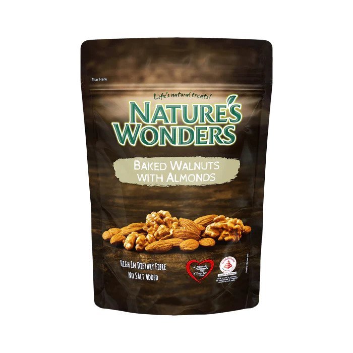 Nature's Wonder Baked Walnuts With Almonds 150g | Shopee Singapore