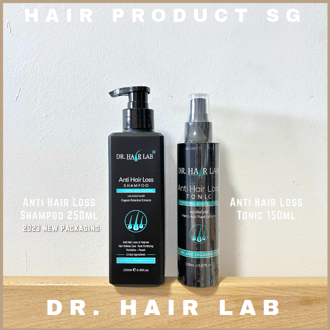 Dr. Hair Lab Anti Hair Loss Shampoo 250ml Anti Hair Loss Tonic 150ml ...