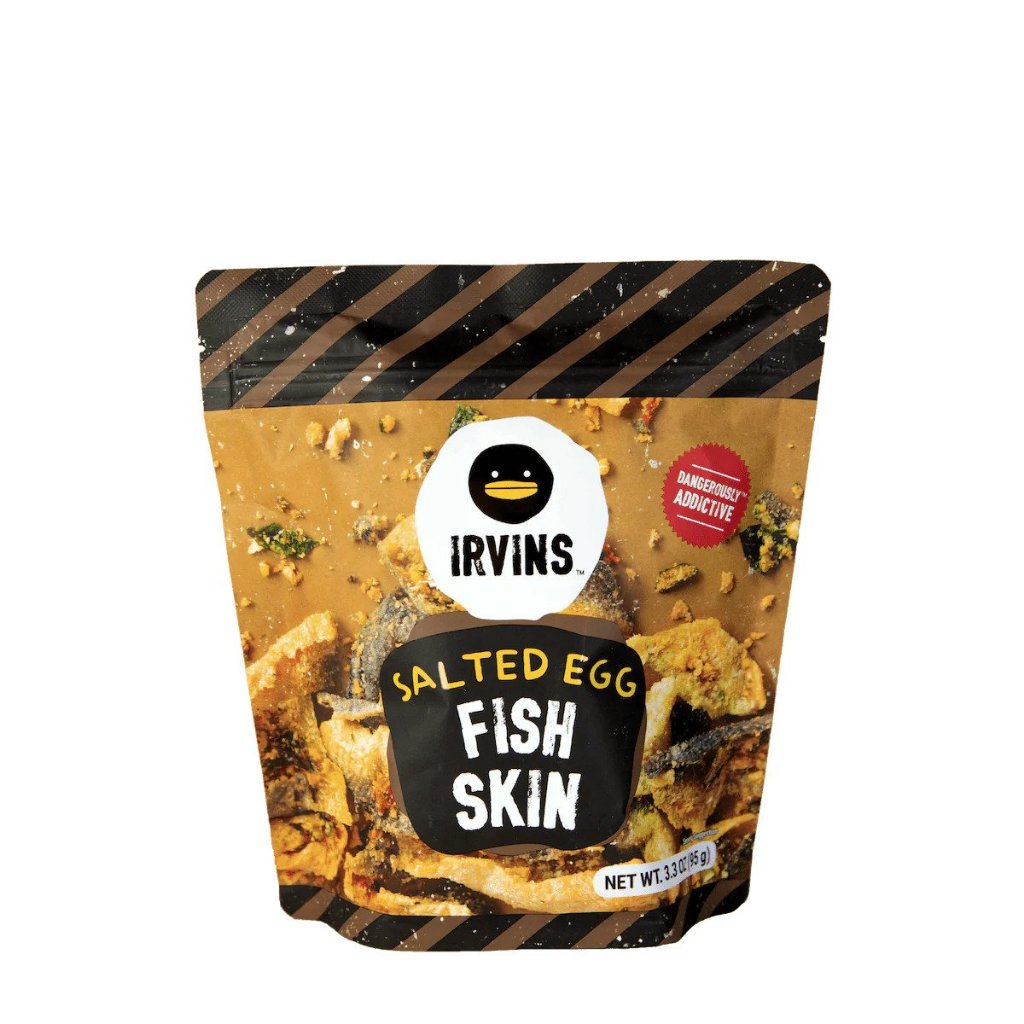 Irvins Salted Egg Fish Skin 95g | Shopee Singapore