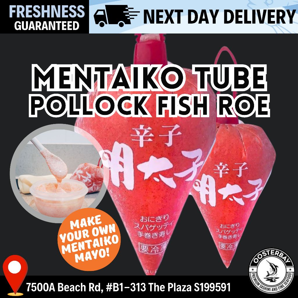 【OOSTERBAY】Mentaiko Tube Pollock Fish Roe 500g | Shopee Singapore
