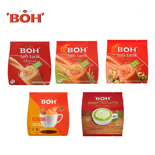 [SG] BOH Less Sweet Teh Tarik -[ Bundle of 2] Original/Oat/ Ginger ...