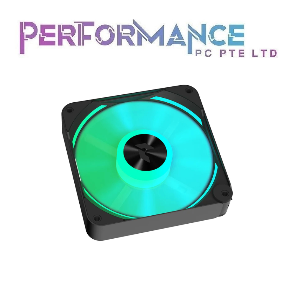 APNX FP2-120 PWM ARGB 12CM Fan ARGB 30mm Metal Frame Reverse Blade ...
