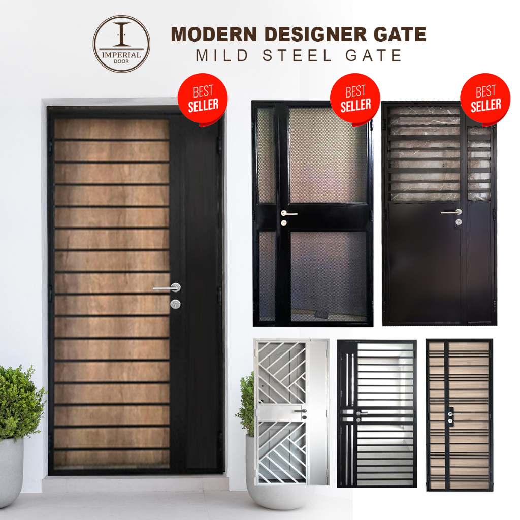 Mild Steel Gate For HDB gate BTO gate Condo and Resale Flats - Imperial ...