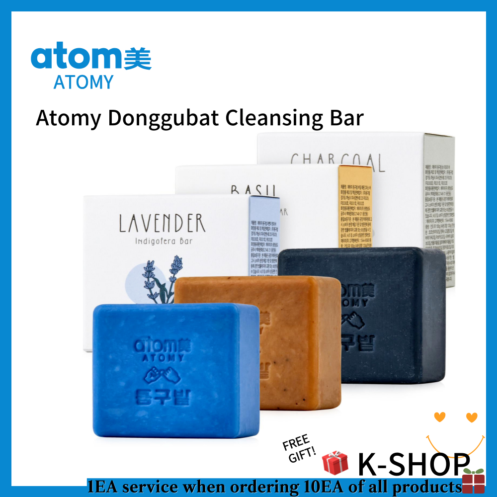 [Atomy] Donggubat Cleansing Bar Face & Body 3-Piece Set | Shopee Singapore