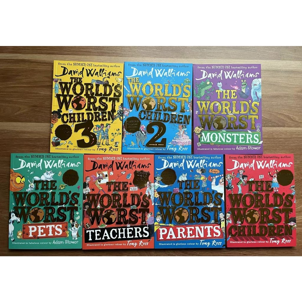 [SG Stock] The World's Worst Children/Teachers/Pet/Parents by David ...
