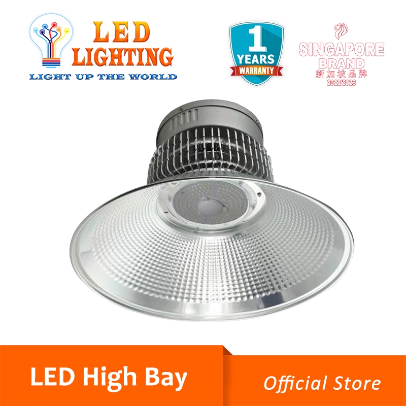 【SG Stock】100W-150W-200W UFO LED High Bay Light 6500K Daylight ...