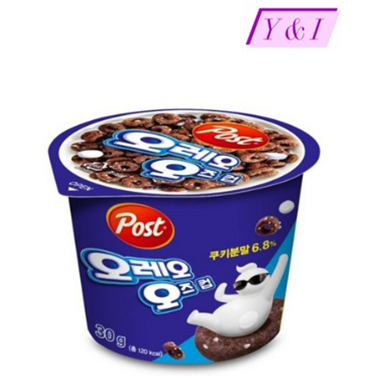 [Korean cereal] Post Oreo oz cup cereal 30g 오레오오즈 컵 | Shopee Singapore