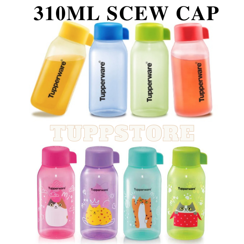 100% Authentic Tupperware Eco Water Bottle ★ BPA Free ★ 310ml (New ...