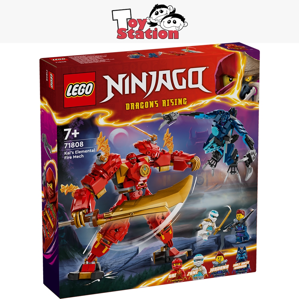 LEGO Ninjago 71808 Kai's Elemental Fire Mech | Shopee Singapore
