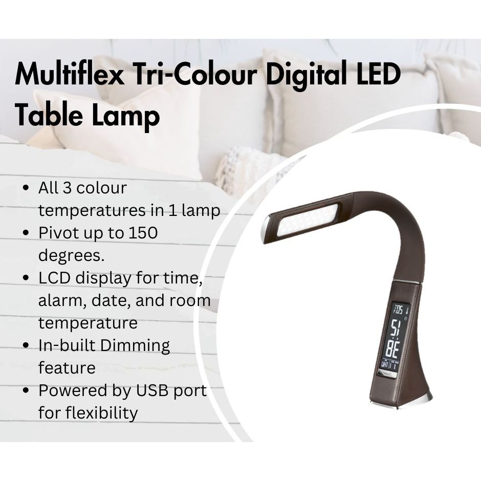 [LOCAL STOCK] LED Table Lamp Study Desk Light Bedroom Bedside Touch ...