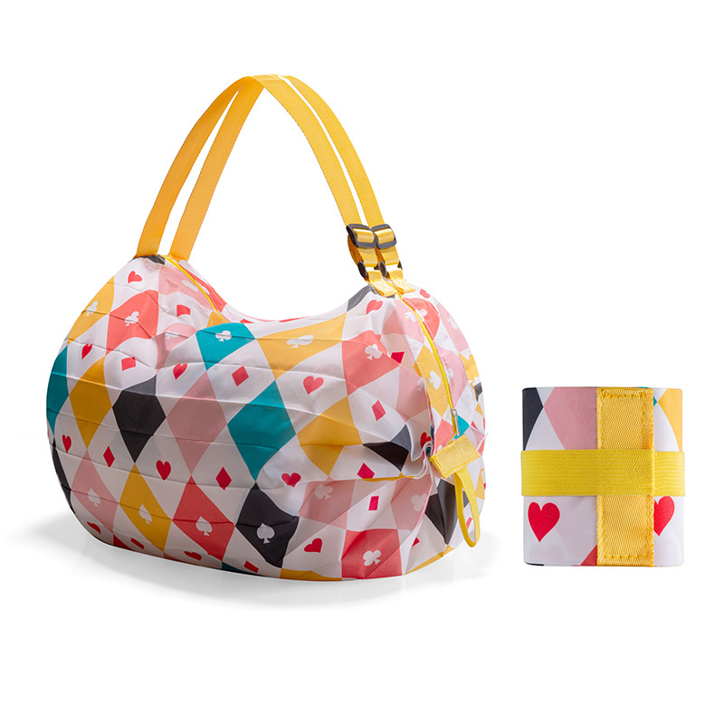 Japenese Foldable Shopping Bag Travel Grocery Tote Bags Waterproof ...