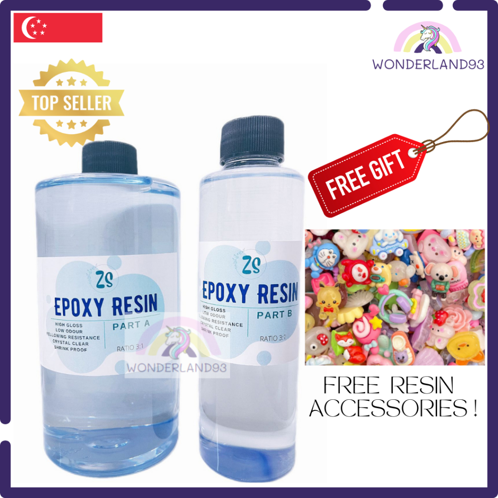 SG READY STOCK 1KG ZS Epoxy Resin 3:1 | Shopee Singapore