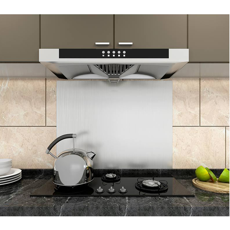 Stainless steel kitchen oil-proof sticker stainless grease shield hood ...