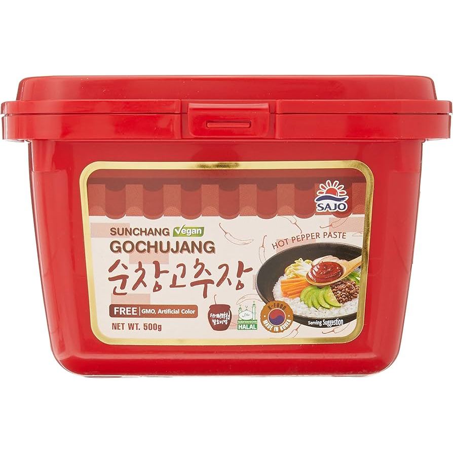 Sunchang Korean Gochujang Spicy Fermented Red Pepper Paste 500g ...