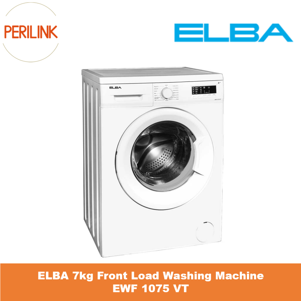 ELBA 7kg Front Load Washing Machine – EWF 1075 VT | Shopee Singapore