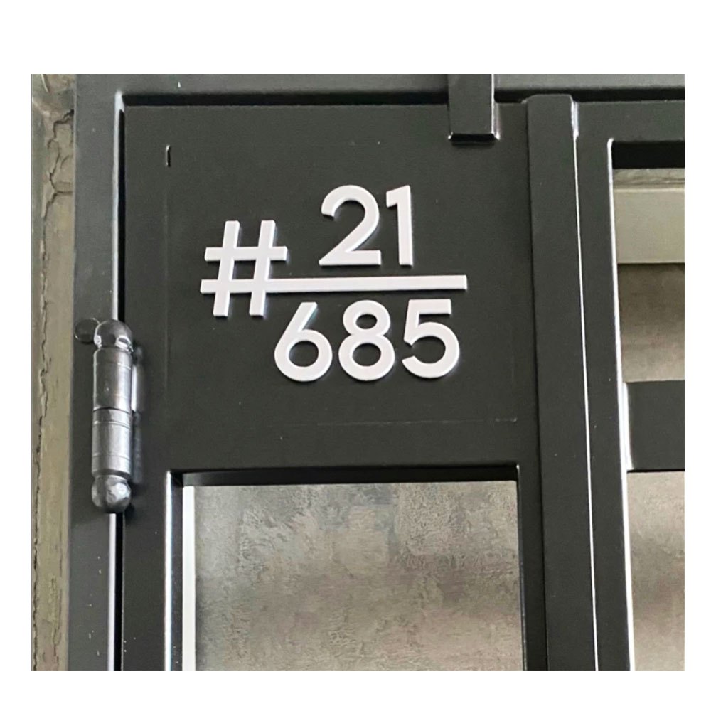 HT1 LM - HDB Unit Number, Condo Number, Address Sign, House Number ...