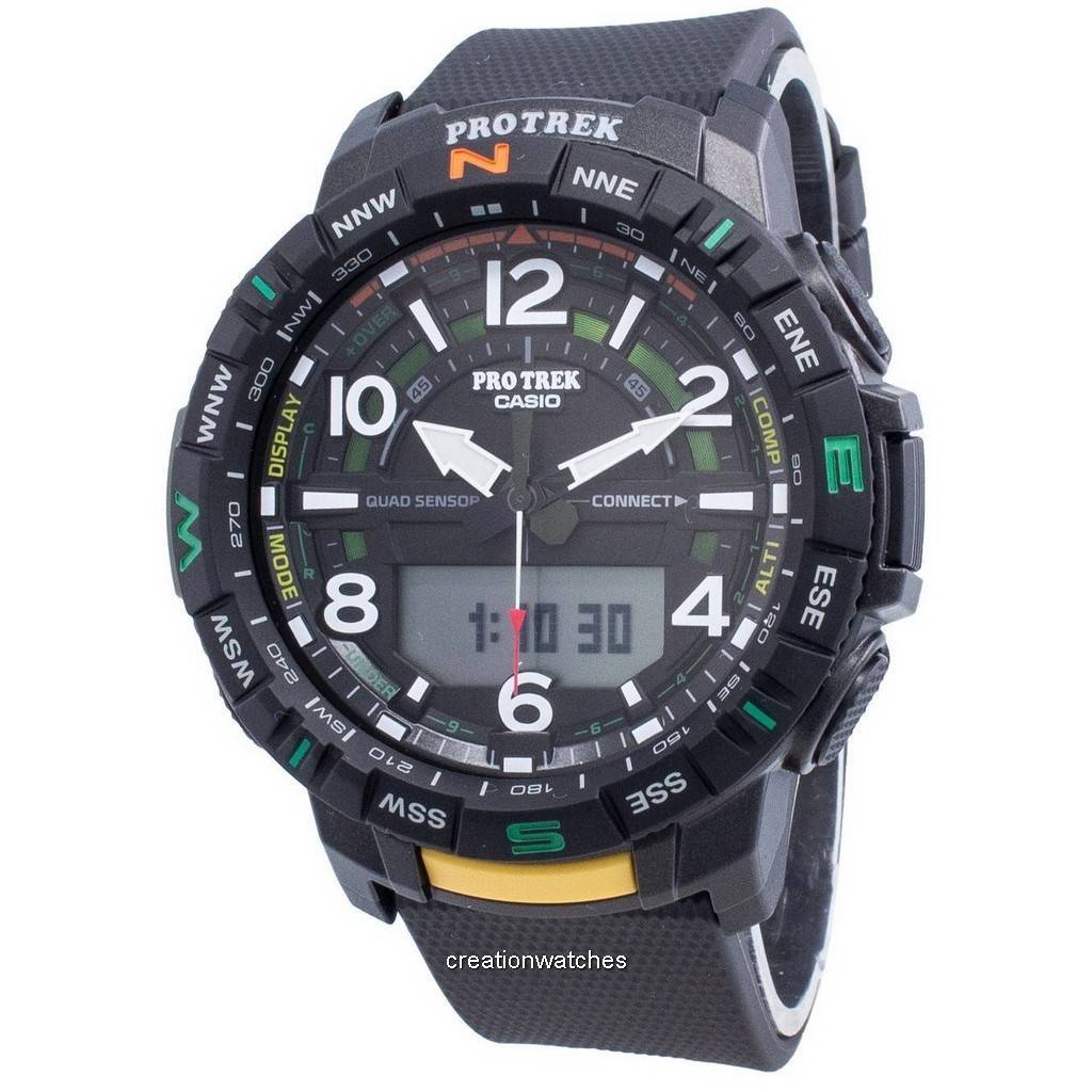 [Creationwatches] Casio PROTREK Quad Sensor PRT-B50-1 Digital Compass ...