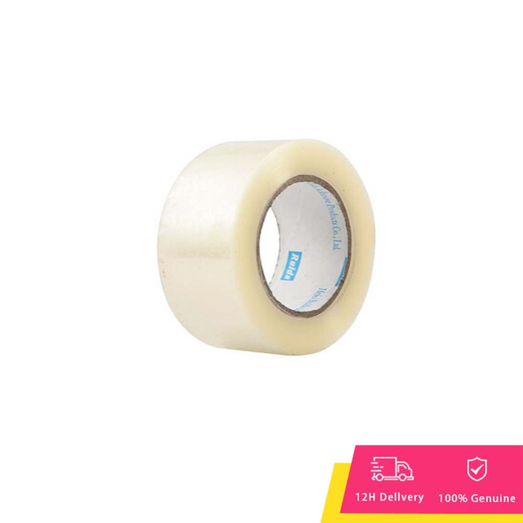 Transparent tape large wide tape express packing sealed box | Shopee ...