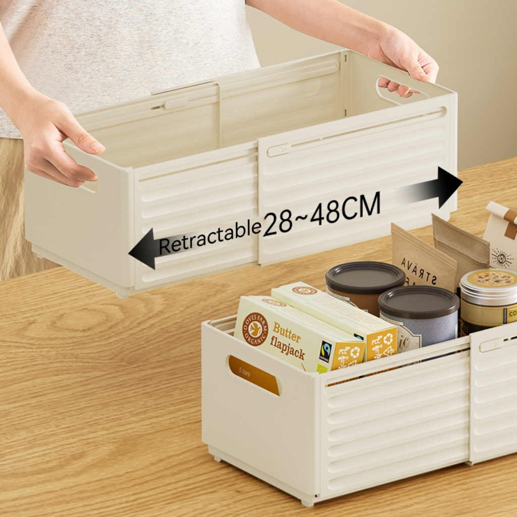 🚚Local Seller🚚Retractable and Adjustable Drawer Storage Box/Space ...