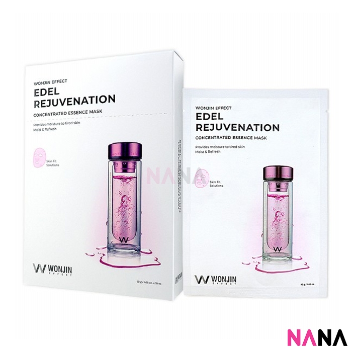 Wonjin Effect Edel Rejuvenation Concentrated Essence Mask 10pc | Shopee ...