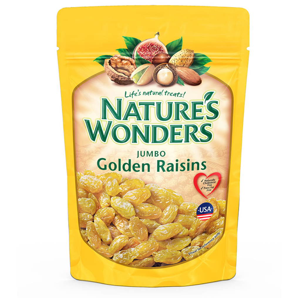 Nature's Wonders Jumbo Golden Raisin 200g | Shopee Singapore