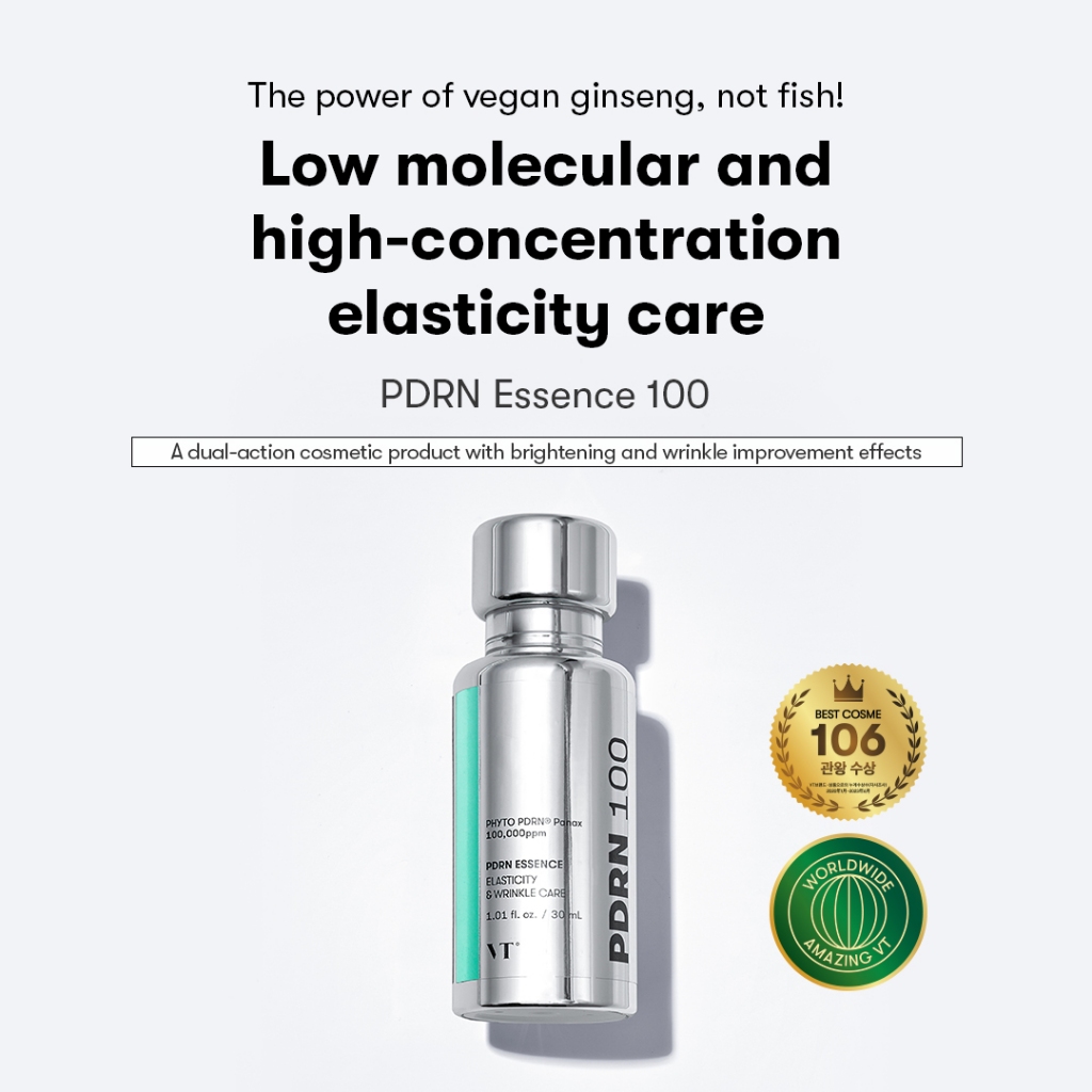 [VT] PDRN ESSENCE 100 30ml 100,000ppm of PDRN(98%) Wrinkle improvement, Brightening [Official ...
