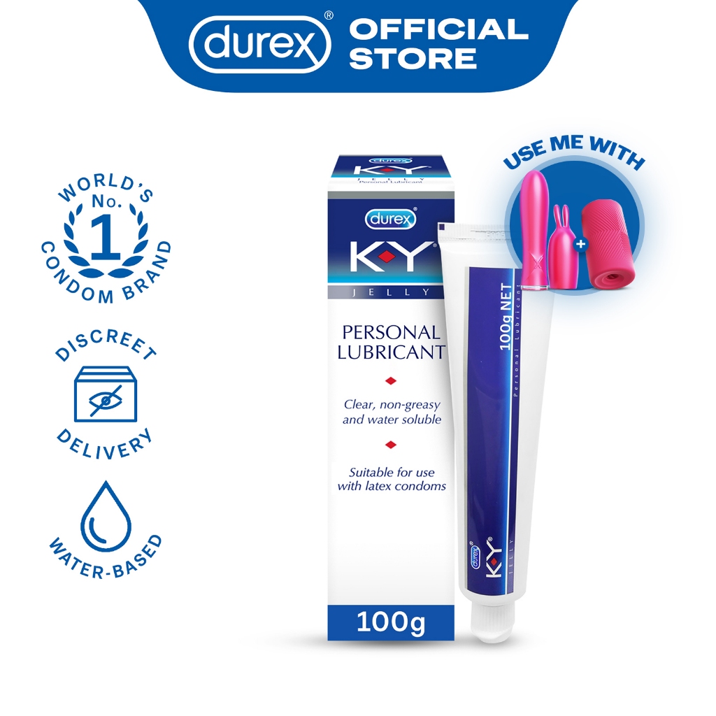 Durex KY Jelly Intimate Lube | Water-based Lubricant 100ML | Shopee Singapore