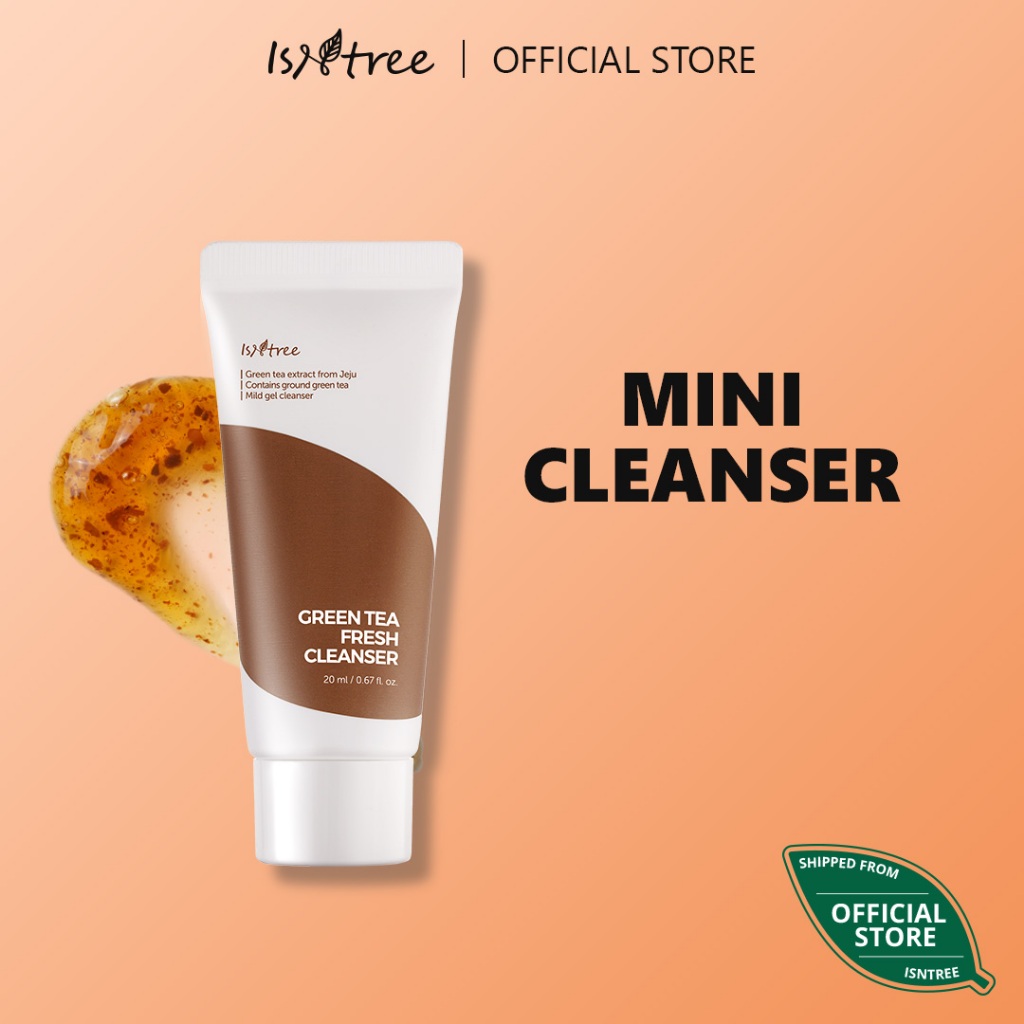 Isntree Green Tea Fresh Cleanser Miniature 20ml | Shopee Singapore