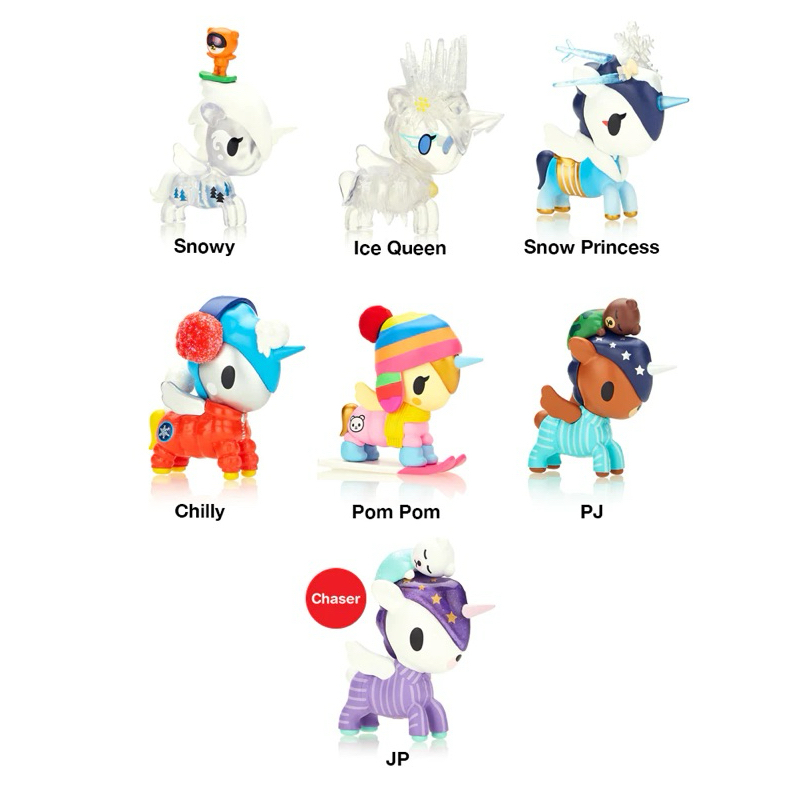 Tokidoki Winter Wonderland Unicorno - Common | Shopee Singapore