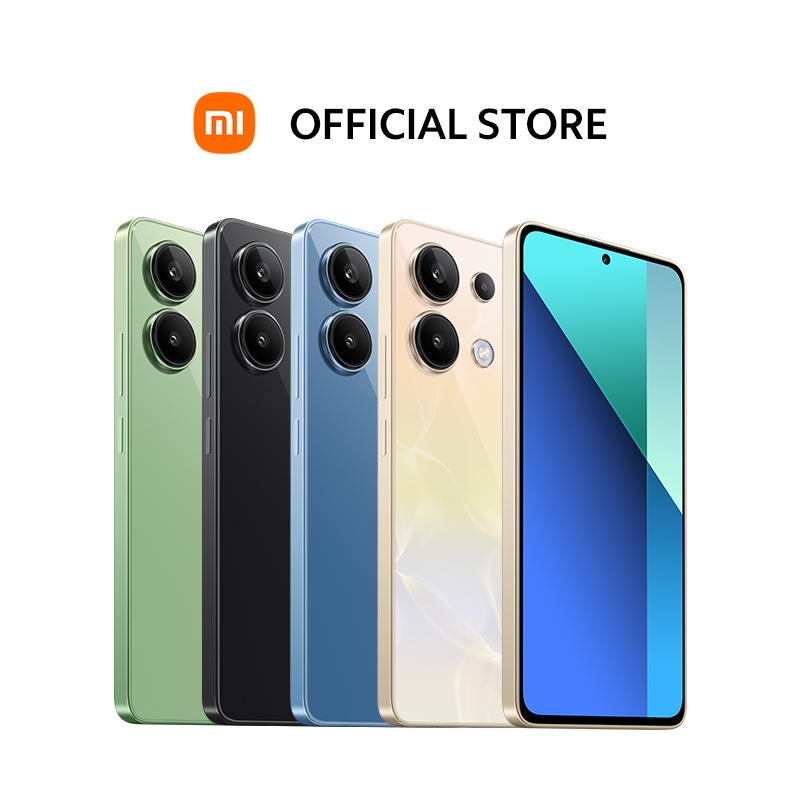 Xiaomi Redmi Note 13 6+128GB/8+256GB | 1 Year local warranty | Shopee ...