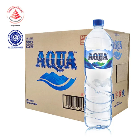 Aqua Mountain Spring Water 1,5L | Shopee Singapore