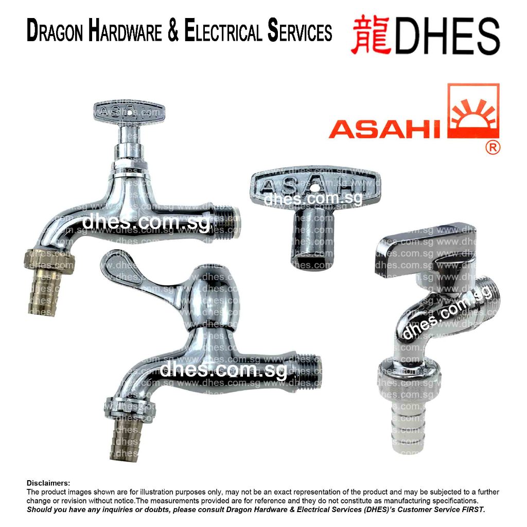 Asahi Tap Key (Square Shape, 11/32" x 11/32") Garden Tap PUB Approved ...