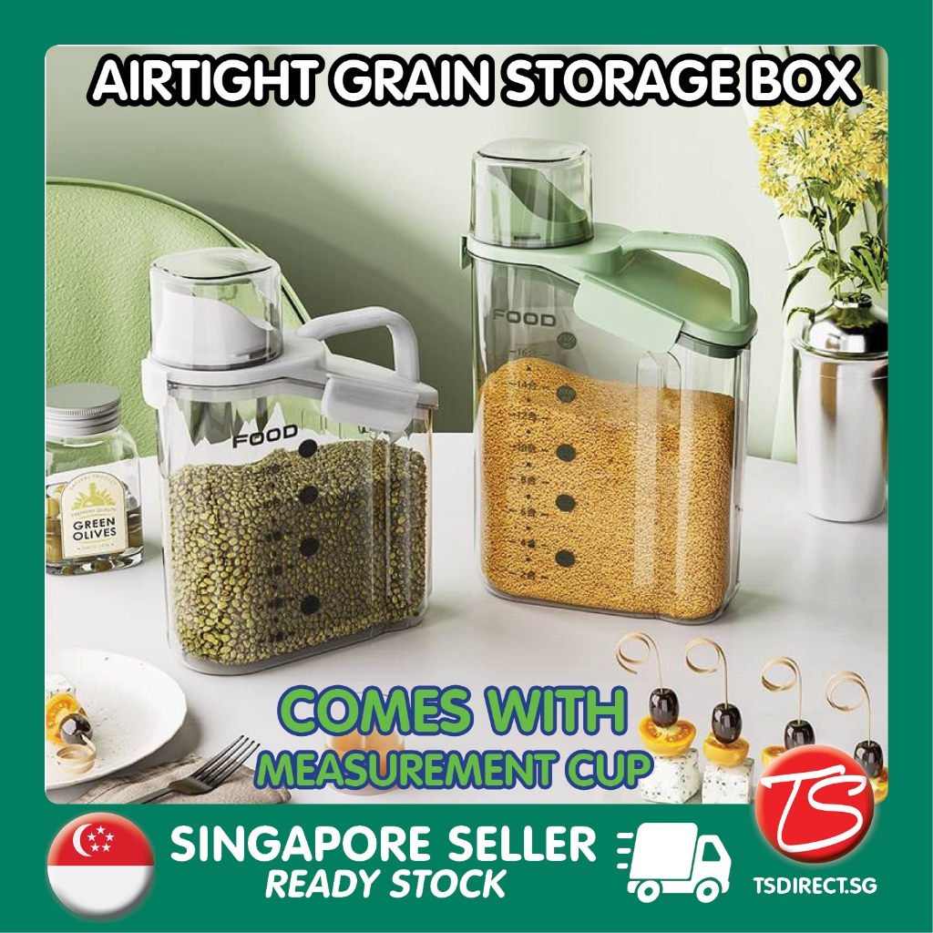 [ SG SELLER ] Secure Tight Large Capacity Food Storage Container ...