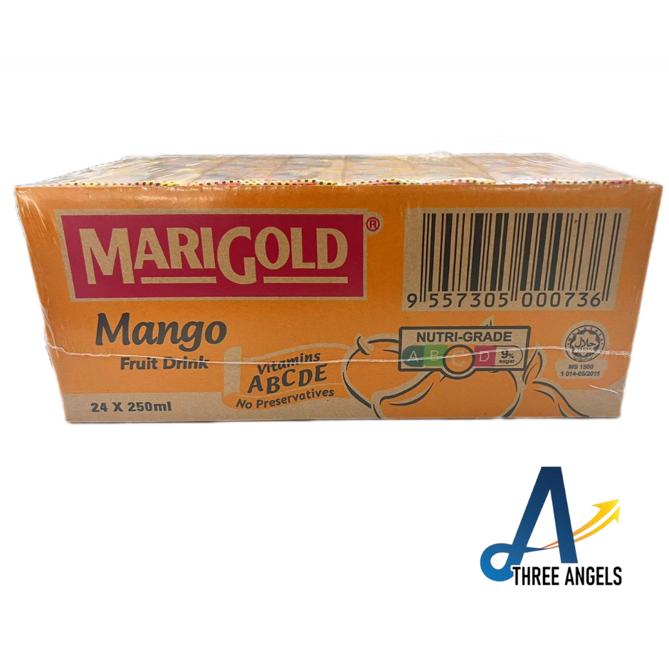 Marigold Fruit Drink Packet - Mango (250ml x 24) | Shopee Singapore