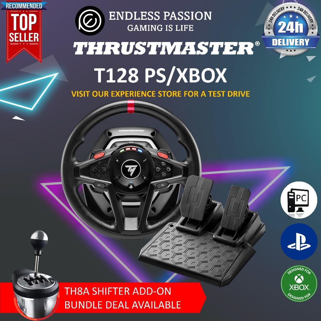 Thrustmaster T128 Racing Wheel | Shopee Singapore