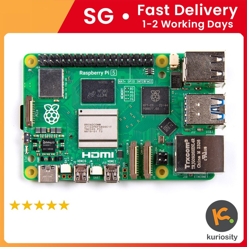 Raspberry Pi 5 4GB 8GB | Shopee Singapore