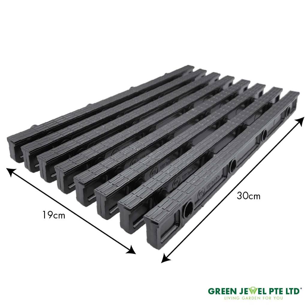 OCTO ABS Grating, 4 Pin, 8pcs=19cm(L) X 30cm(W) - Swimming Pool Grating ...
