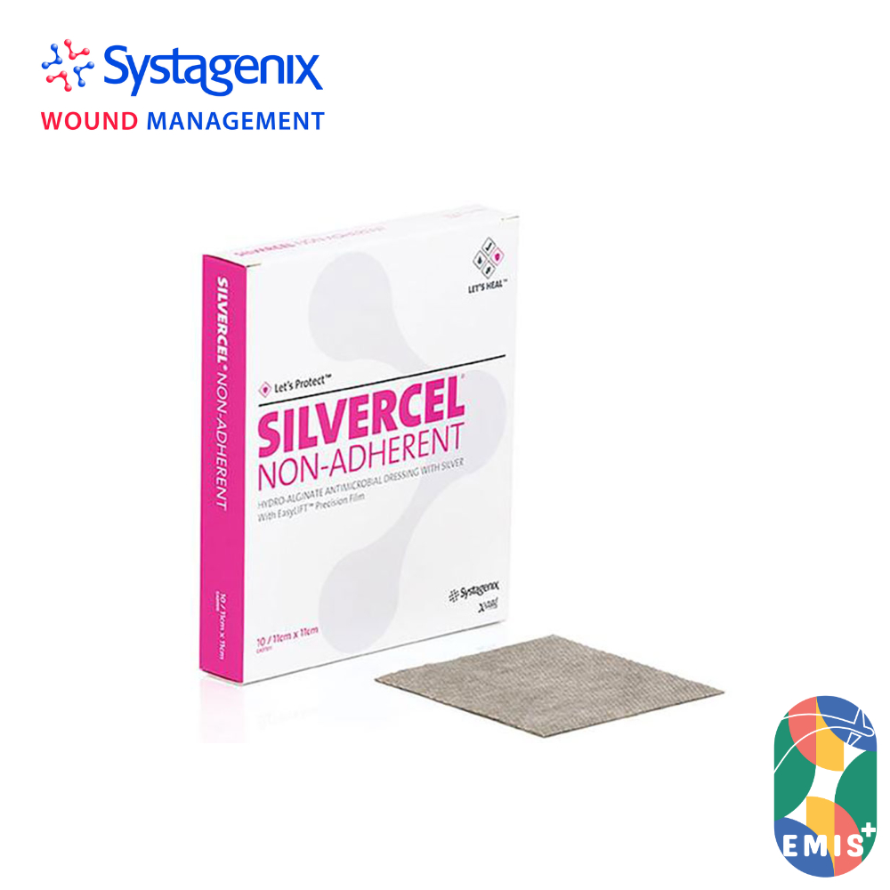 3M Systagenix Silvercel Non-adherent Dressing 11 X 11cm (1 Piece ...