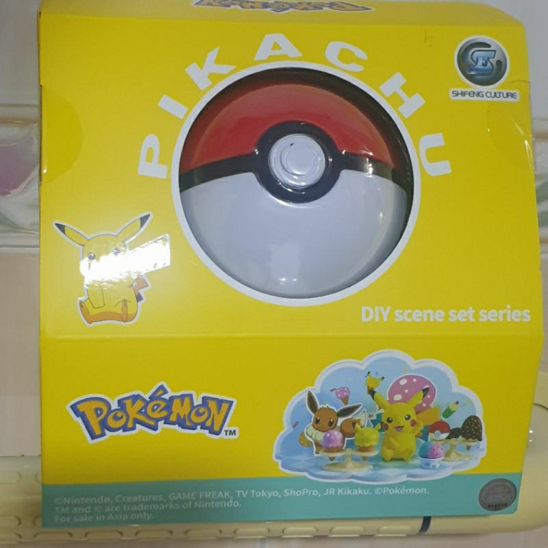Authentic Pokemon Pikachu DIY Scene Set Series | Shopee Singapore
