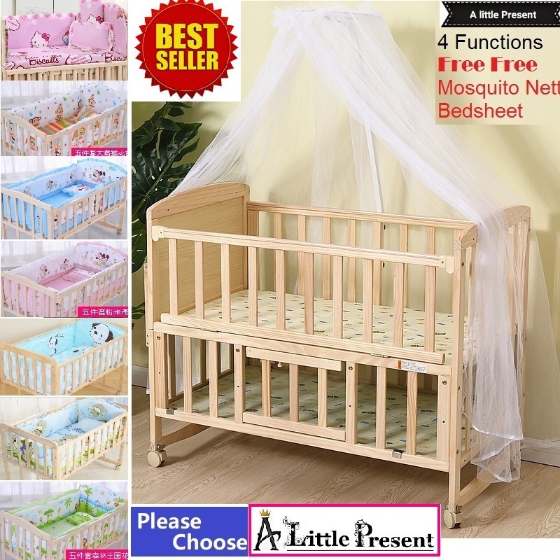 A little Present Multifunctional Baby Cot, Multifunction Baby Cot ...