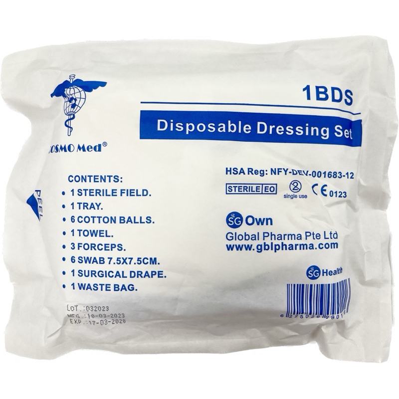 Cosmo Med sterile dressing set | Shopee Singapore
