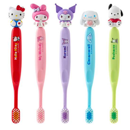 Sanrio Figure Toothbrushes My Melody Pochacco Kuromi Cinnamoroll ...
